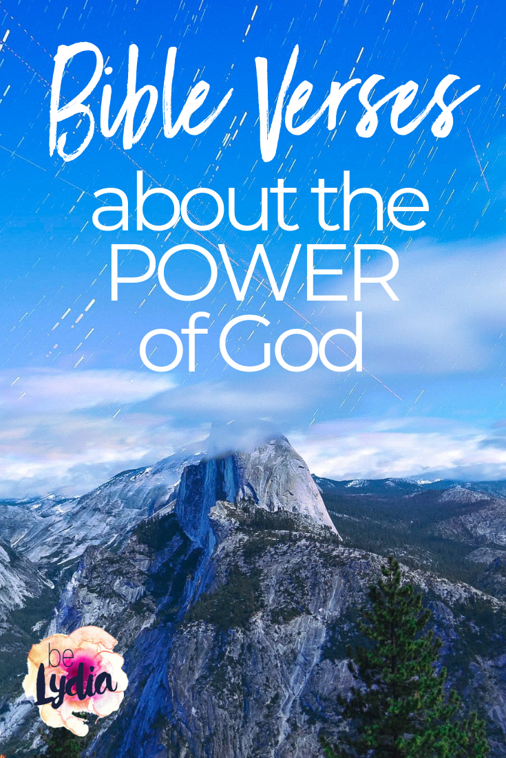 Bible verses about the power of God - from beLydia